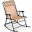 Amazon.com : Best Choice Products Outdoor Folding Rocking Chair, Zero ...