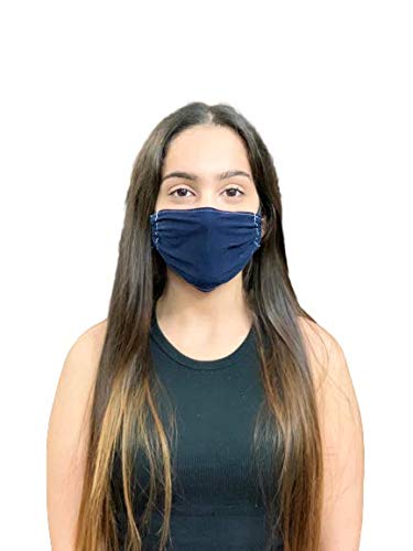 Blue fabric Mask (Pack of 5) : Amazon.in: Clothing & Accessories