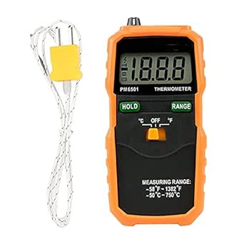 DJGtghj Digital thermocouple thermometer Battery Operated With ...