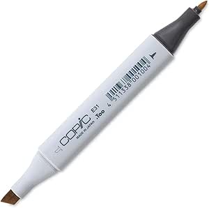 Amazon.com: Copic Marcador de alcohol clásico de doble punta, E31-Copic ...