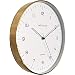 Lascelles London Gold Metal Cased Wall Clock with off White Dial - 31cm ...