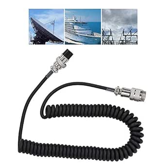 Wedinard Microphone Cable, Balanced, Coiled, Mike Snake Cable for Stage ...