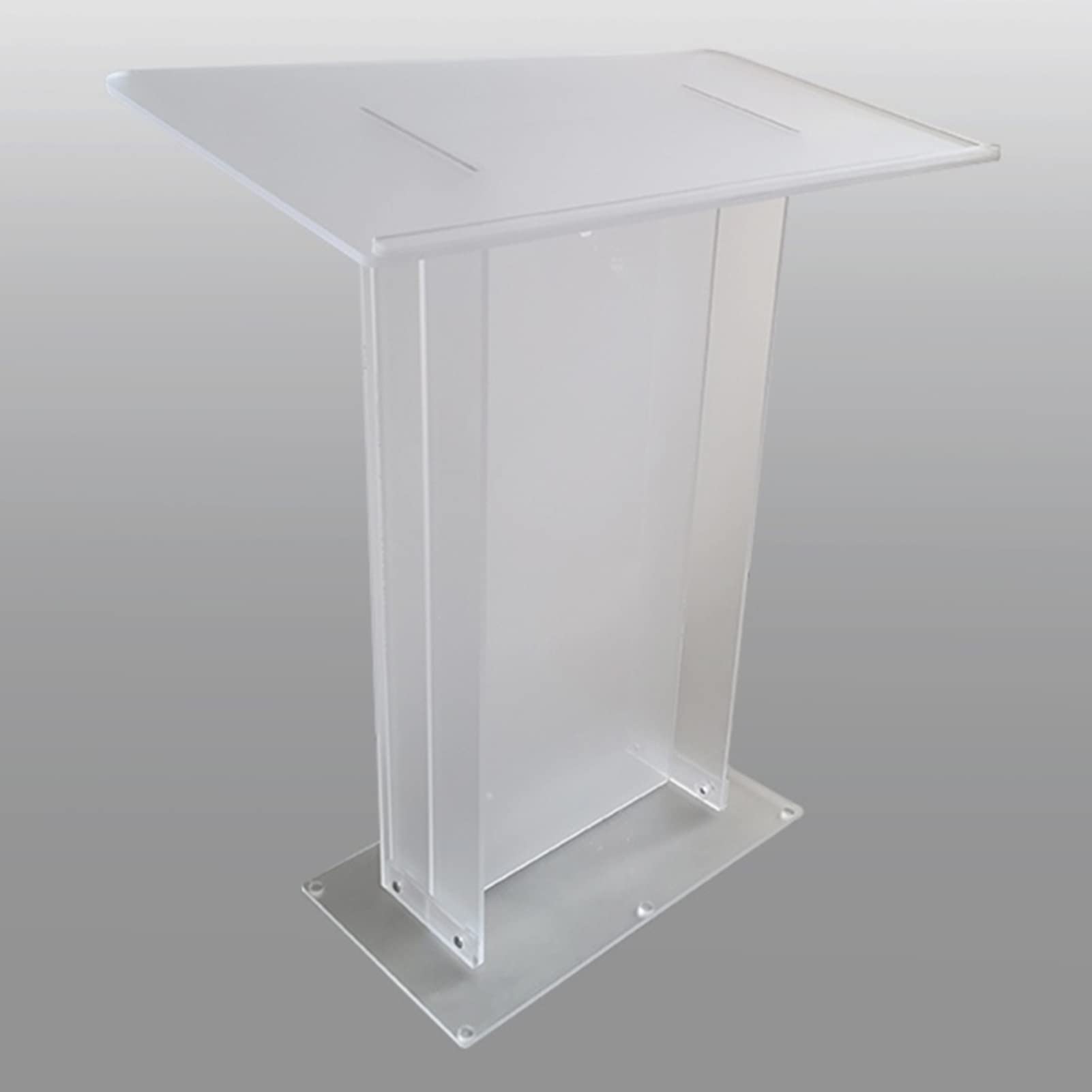 Buy Vertical Transparent Podium School Acrylic Pulpit Church Wedding ...