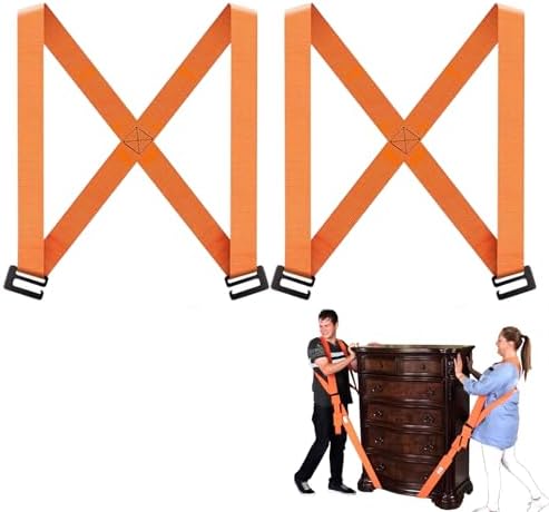 Lifting and Moving Straps, Lifting Straps for 2 Movers, 270 * 4.5 cm 2 ...