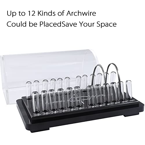 ANNWAH Dental Acrylic Archwire Organizer-Orthodontic Wire Box with Lid ...