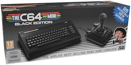 THEC64 mini - Black Edition : Amazon.co.uk: PC & Video Games