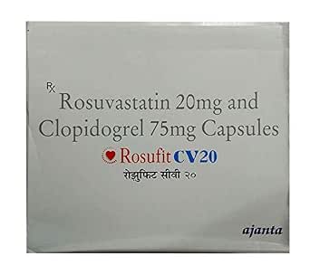 Rosufit-CV 20 - Strip of 15 Capsules : Amazon.in: Health & Personal Care