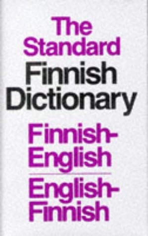 Standard Finnish-English, English-Finnish Dictionary: Amazon.co.uk ...