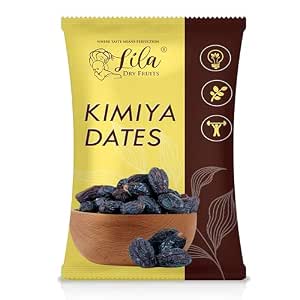 LILA DRY FRUITS 100% Natural Kimiya Dates (500grams) pouch pack ...
