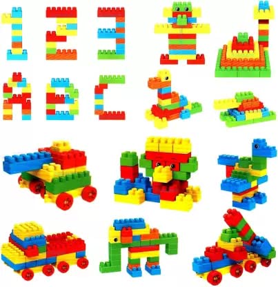 Kiyana Building Blocks for Kids House Building Blocks with Windows ...