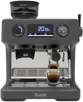 Dualit Espressivo Pro Coffee Machine - Dual Boiler - Integrated Coffee ...