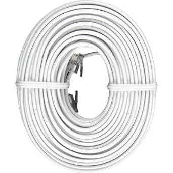 RIVER FOX 10 meter Telephone Landline Cord Cable Landline Wire with ...