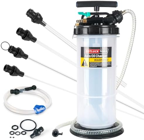 GOTLUCK 5.3L Manual and Pneumatic Fluid Extractor, Oil Extractor Pump ...