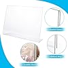 SHUESS 6 Pcs A4 Acrylic Sign Holder - Landscape Display Stand - 11.6 x ...