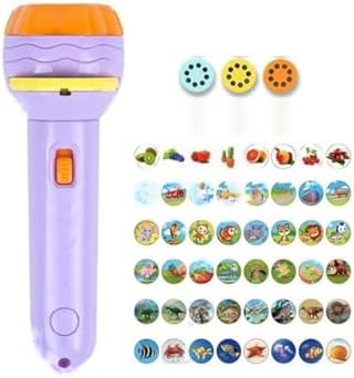 Mofnos Bedtime Fun Kids Slide Projector Torch, Premium ABS Materials ...