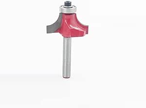 Drill Bit 1pc 1/4 inch Shank Corner Round Over Router Bit with Bearing ...