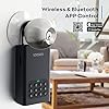 Amazon.com: Lockin Lock Box Upgrade Wireless Smart Lockbox for House ...