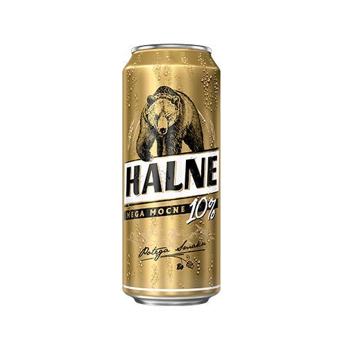 Buy Halne Mega Mocne 10% Lager (24x500ml cans) Online at desertcartINDIA