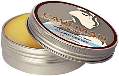 Amazon.com : Caveman Island Breeze Beard Balm, Leave in Conditioner ...