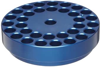 Chemglass CG-1991-05 Blue Anodized Aluminum Reaction Block, 34 Position ...