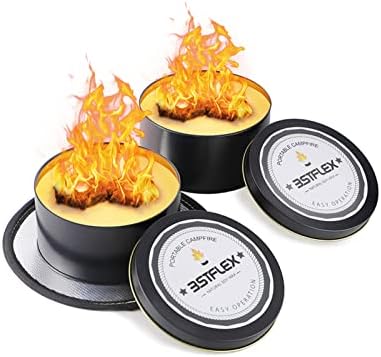 Amazon.com : City Bonfires Portable Fire Pit - Mini Fire Pit, Table Top ...