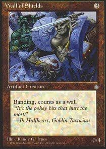 Amazon.com: Magic The Gathering - Wall of Shields - Ice Age : Toys & Games