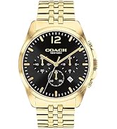 Amazon.com: Coach Jackson Men's Watch - 3H Automatic Watch - Stainless ...