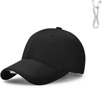 KANCOKIT Baseball Cap with Light, Hands Free LED Baseball Cap with 5 ...