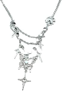 Amazon.com: Cyberpunk Necklaces Cute Choker Pendant, Chic Alt Deocr for ...