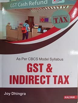 Buy GST & INDIRECT TAX Book Online at Low Prices in India | GST ...