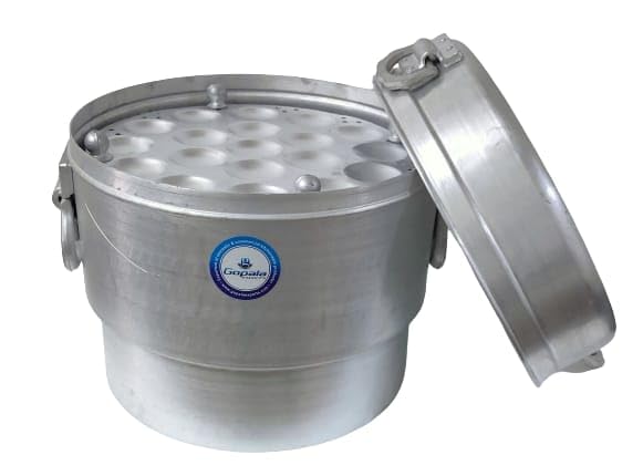 Extra Large jumbo commercial idli cooker | idli maker to cook 114 idly ...