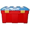 High Grade 40Lt Large Plastic Kids Toy Organiser Storage Box Tidy ...