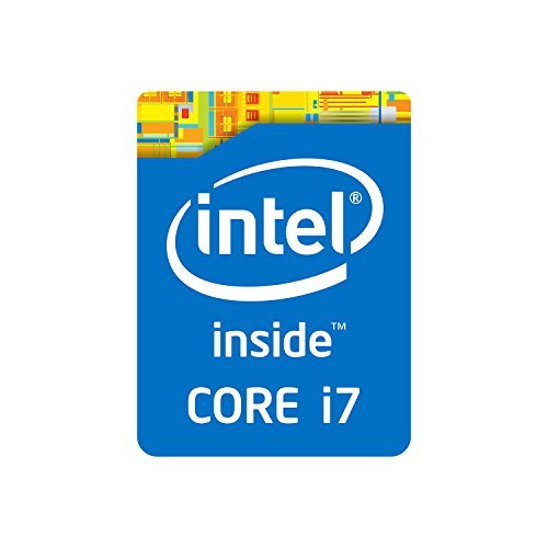 5x Original 4th Gen. Intel Core i7 Inside Sticker 16mm x 21mm with ...