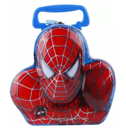 13House Spider Man Print Metal Coin Bank Box,Piggy Bank,Money Saving ...