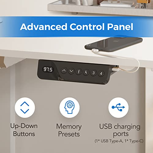 Snapklik.com : FLEXISPOT Electric Stand Up/ Standing Desk