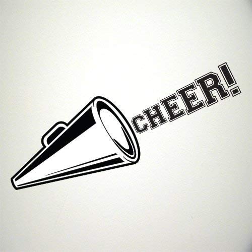 Amazon.com: Cheer! wall decal : Handmade Products