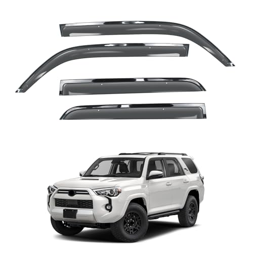 Snapklik.com : Rain Guards For Toyota 4Runner 2010-2023 Side Window ...
