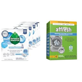Amazon.com: Seventh Generation Dishwasher Detergent Packs Free & Clear ...