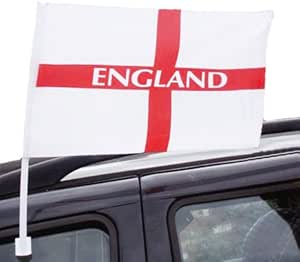 Amazon.com: England Car Flags (Twin Pack) - 2018 World Cup : Sports ...