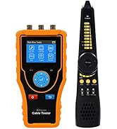OTDR Fiber Optic Tester, WANLUTECH Fiber Tester 1310/1550nm 28/26dB 5.4 ...