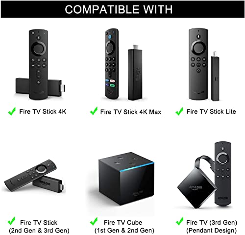 Replacement Voice Remote Control (2nd GEN) fit for Amazon Fire TV Stick ...