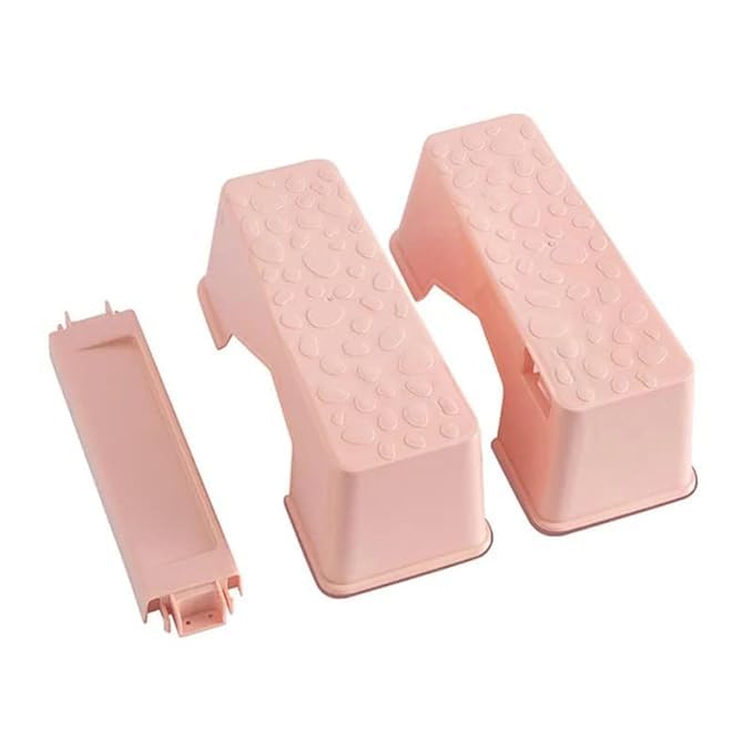 Mabron Step Stool - Non-Slip and Height Adjusted Sturdy Plastic Squat ...