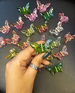 Crystal Effects, Mini Butterfly, Hair Clutcher, Cute Butterfly, Hair ...