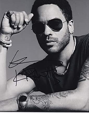 Lenny Kravitz signed 8x10 photo at Amazon's Entertainment Collectibles ...