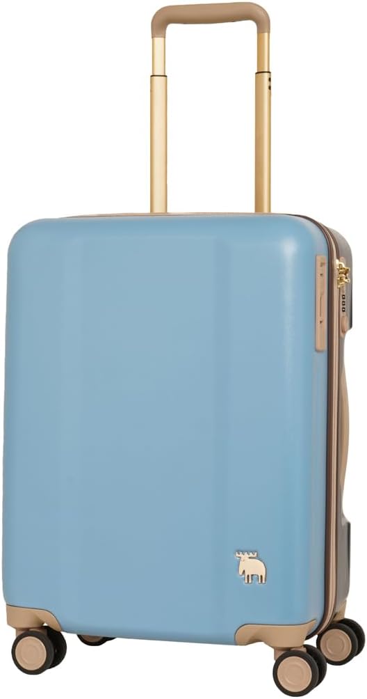 Amazon | [moz] モズ スーツケース 機内持ち込み Sサイズ キャリーケース 38L TSAロック ストッパー機能 サイレントキャスター 静音 静音キャスター (ブルー/ネイビー ...