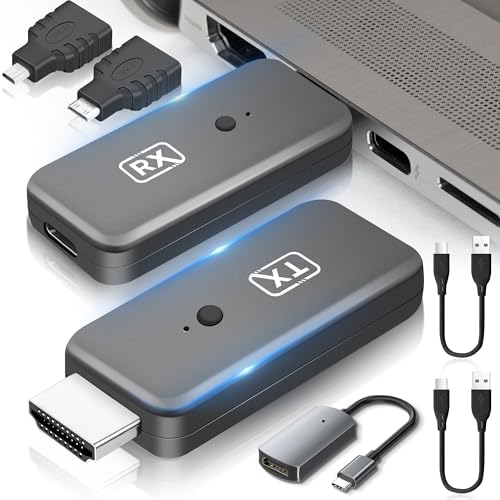 Amazon.com: Wireless HDMI Transmitter and Receiver 196ft/60m, VCOLink ...