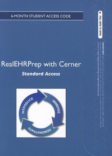 Cerner's Academic EHR: Standard - Access Card - (6 Month Access ...