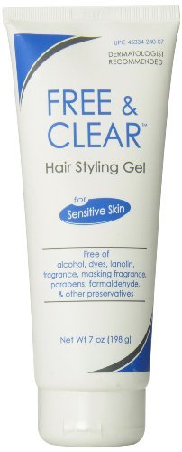 Amazon.com : Free & Clear Hair Styling Gel, 7 Ounce by Free & Clear ...