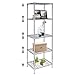 Amazon.com: 5 Tier Narrow Wire Shelving Unit with NSF Certified ...