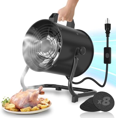 Amazon.com: YOZON 8'' Portable Range Hood, Kitchen Exhaust Fan with ...